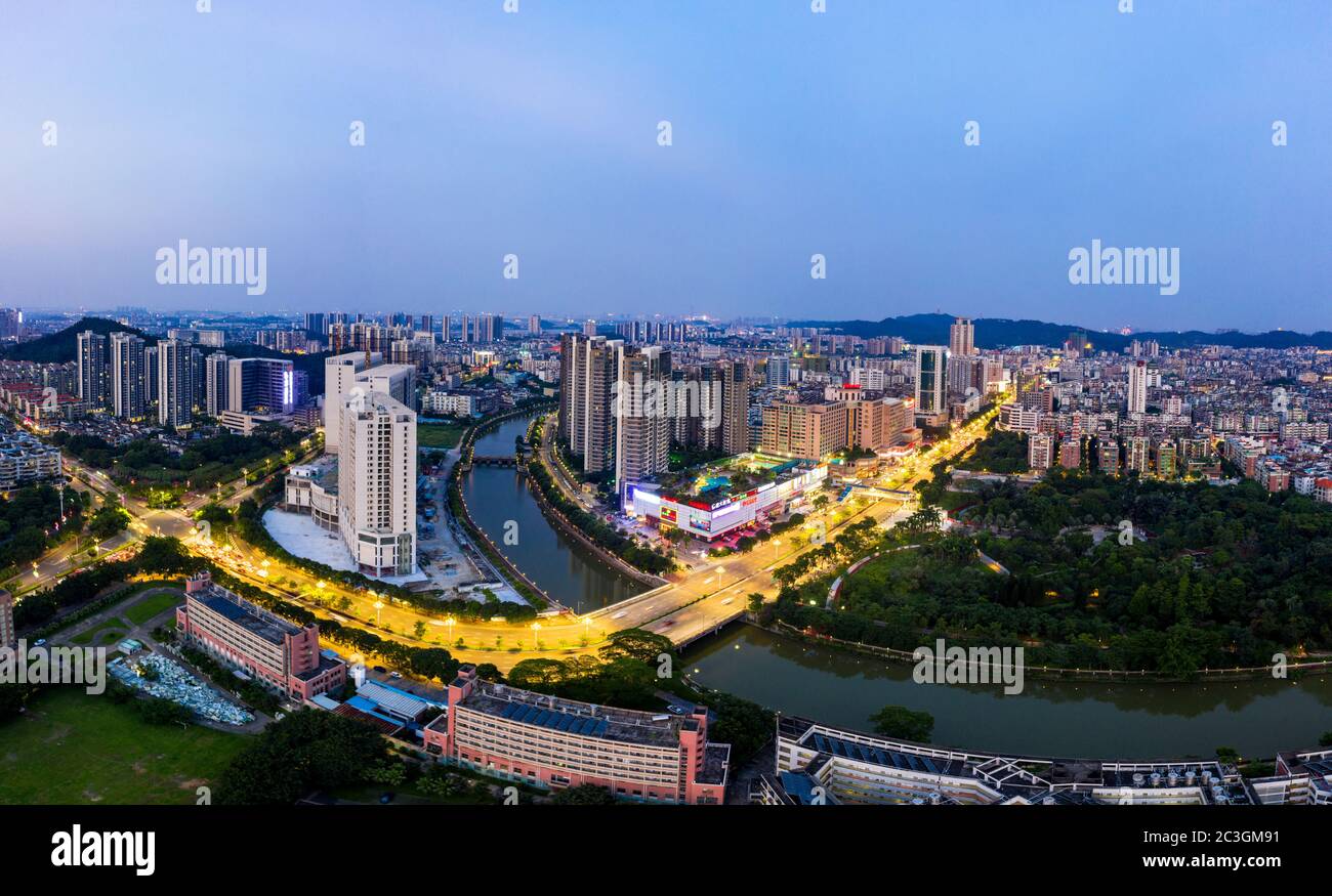 Jiangmen city, guangdong province, building scenery Stock Photo - Alamy