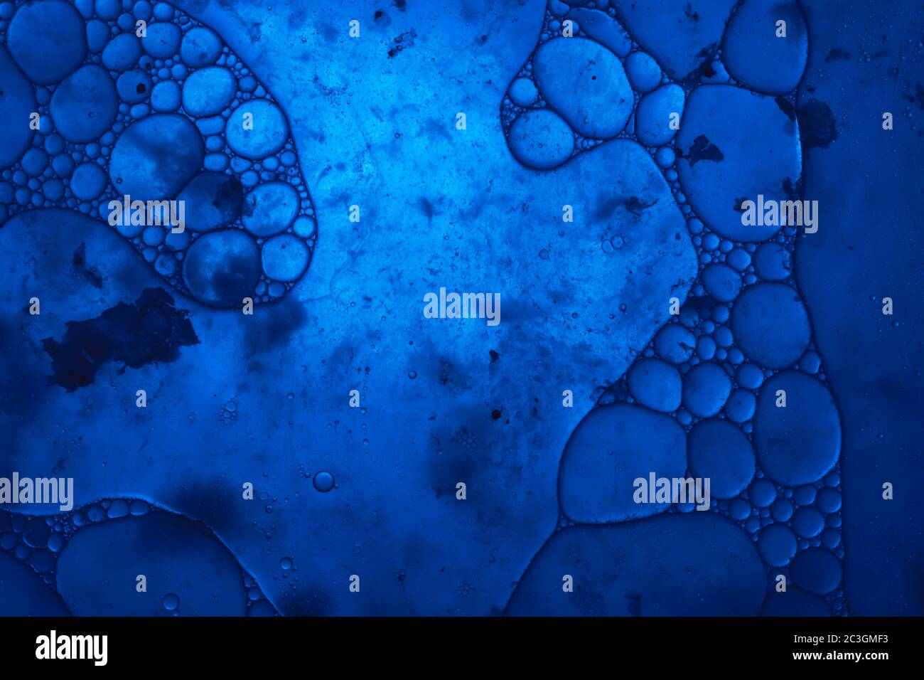 Beautiful abstraction phantom blue color light water. Background ...