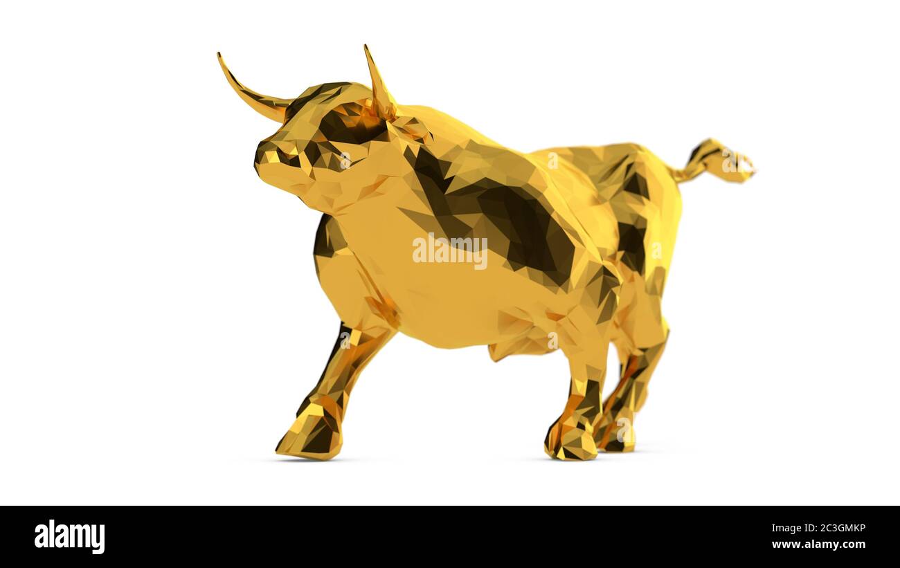 Golden bull hi-res stock photography and images - Alamy