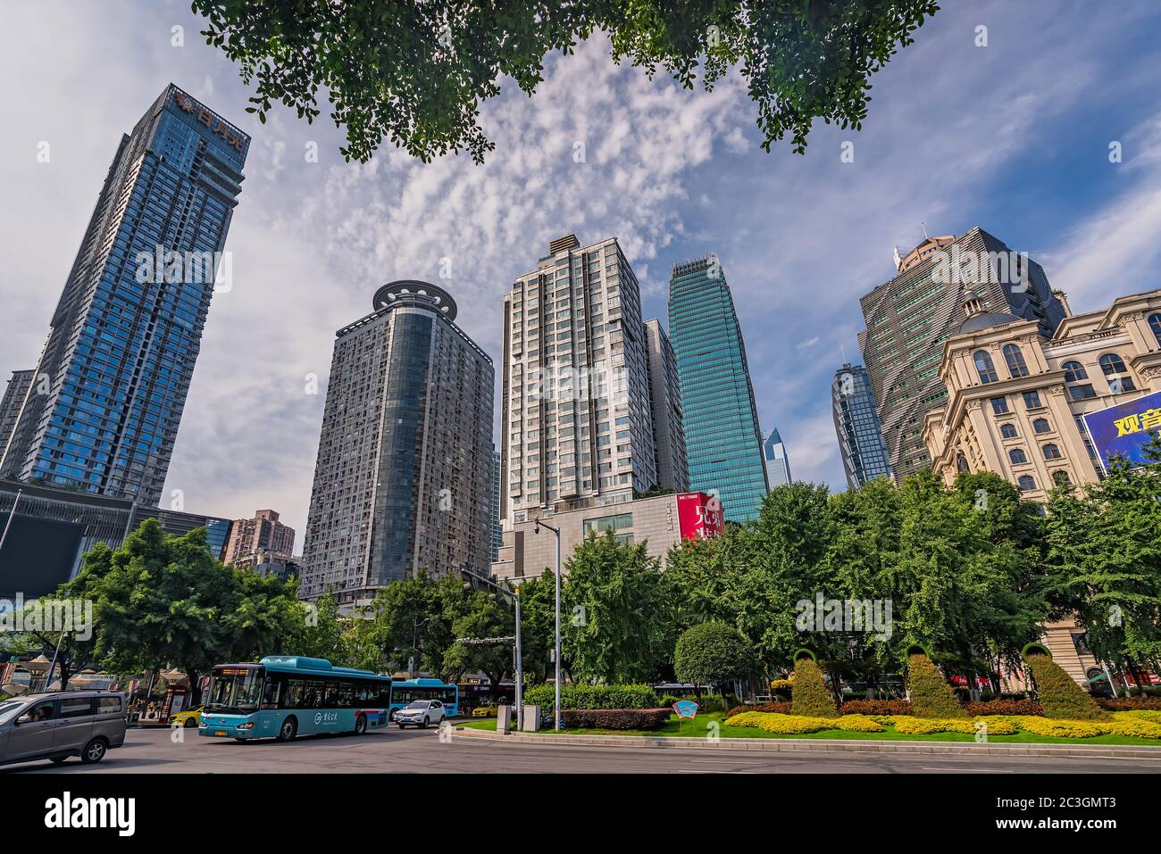 China chongqing bus hi-res stock photography and images - Alamy