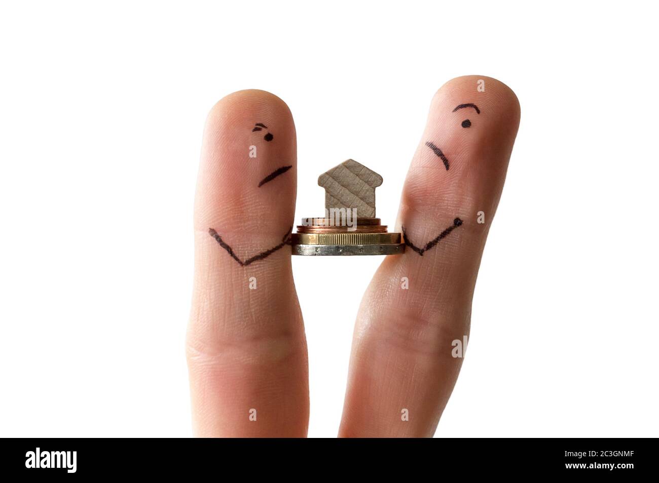 Divorce couple house hi-res stock photography and images - Alamy