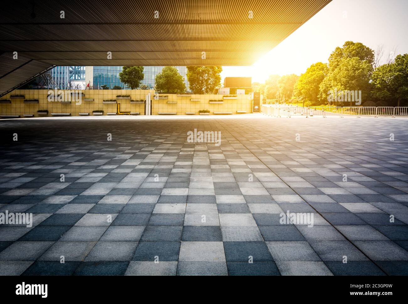 Shanghai urban construction street features Stock Photo - Alamy
