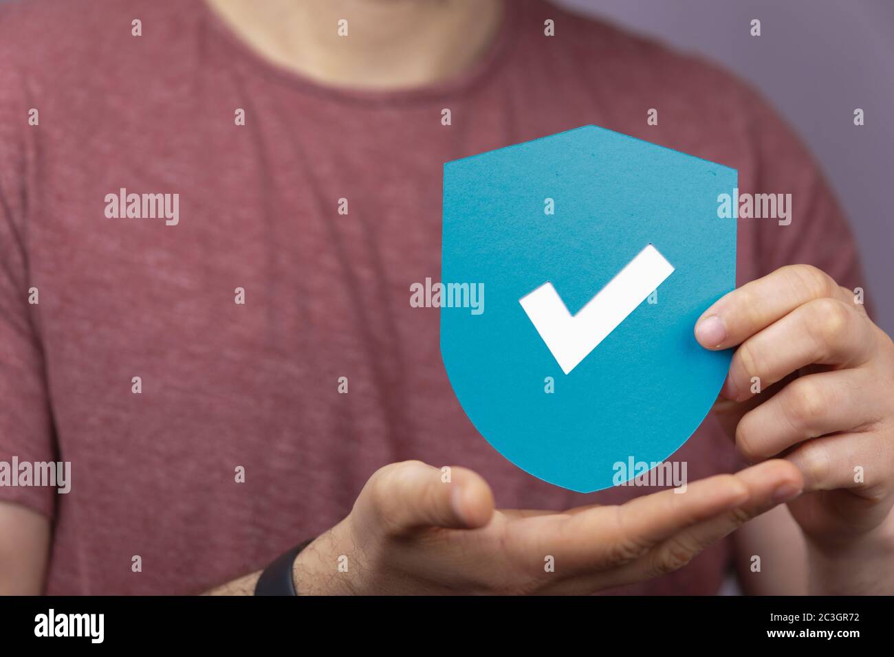 White guy check mark hi-res stock photography and images - Alamy