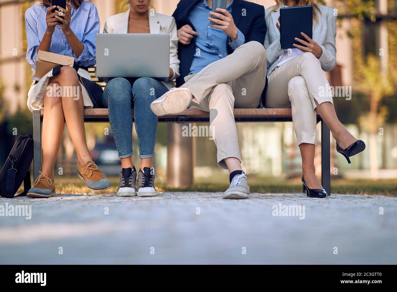 Body language legs hi-res stock photography and images - Alamy