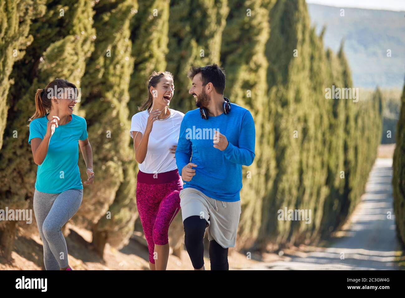 One two three people young hi-res stock photography and images - Alamy