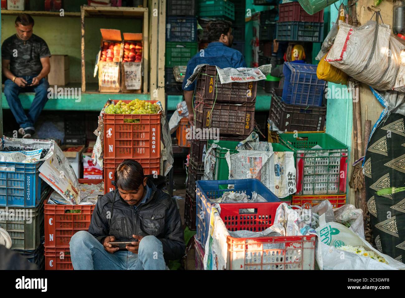 Market of vadodara hi-res stock photography and images - Alamy