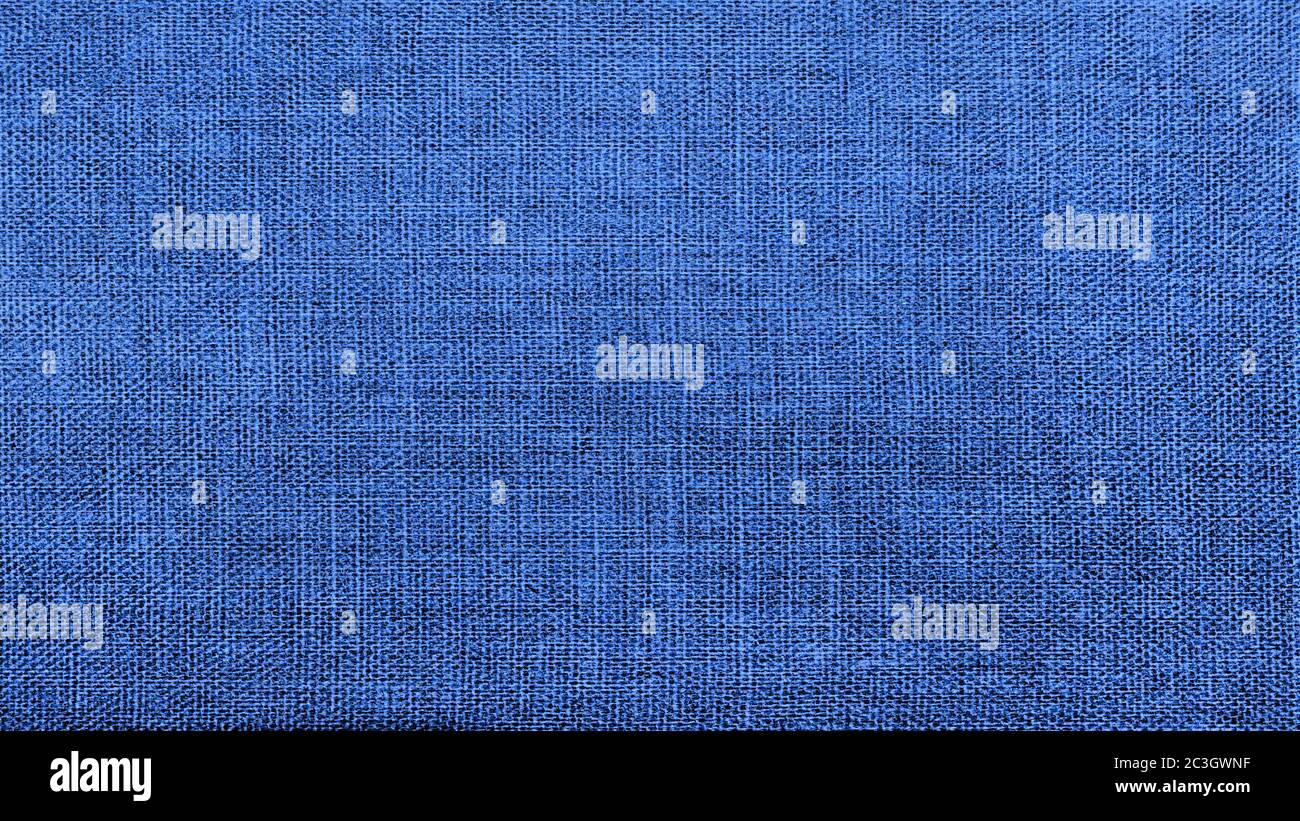 textured blue natural fabric Stock Photo - Alamy