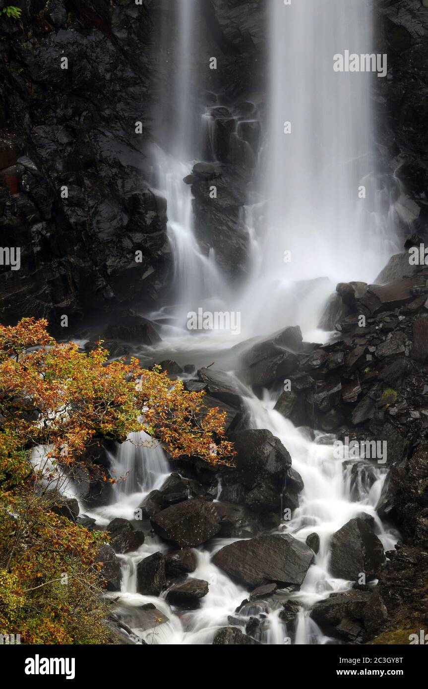 Dylife gorge hi-res stock photography and images - Alamy