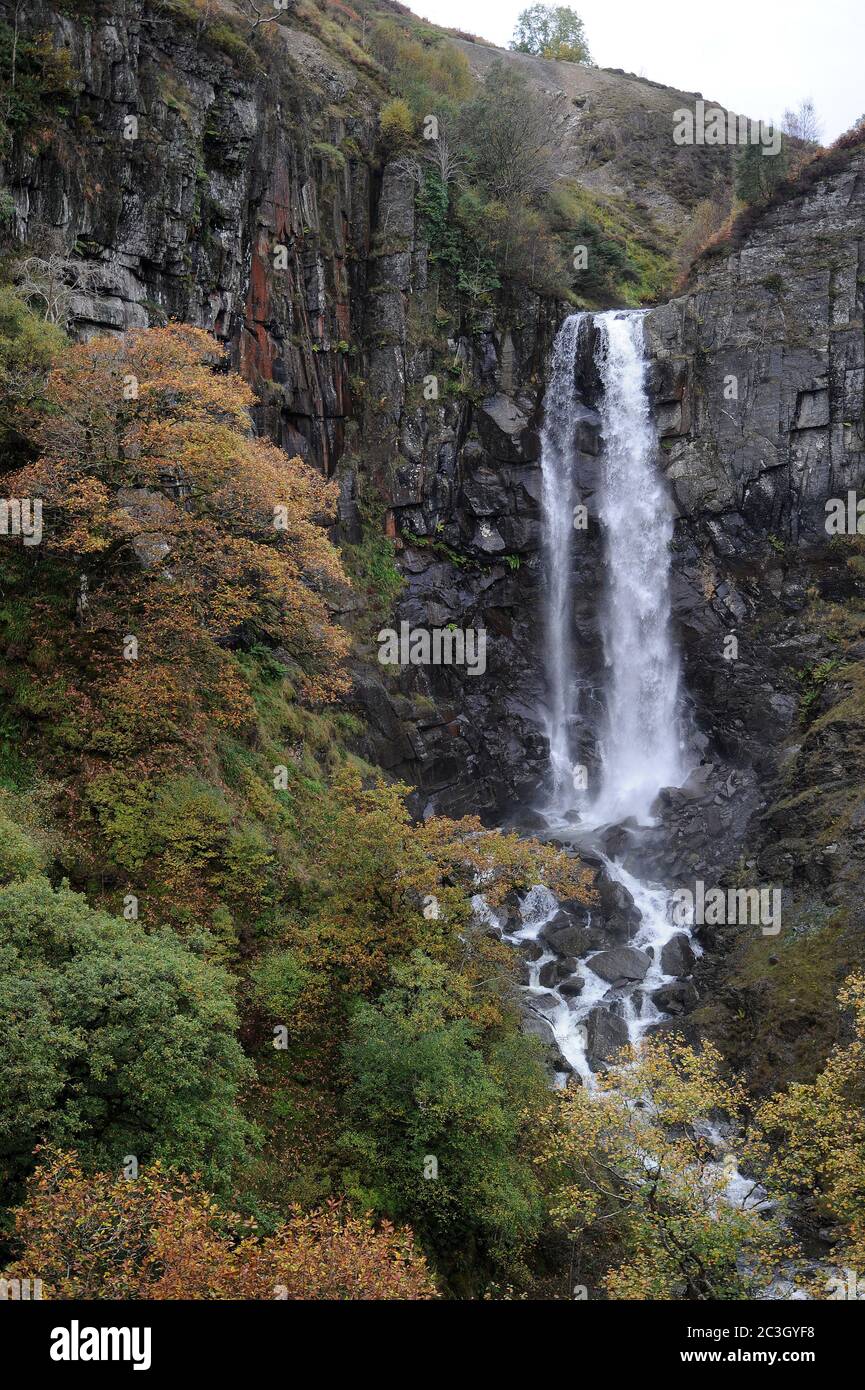Ffrwd fawr waterfall hi-res stock photography and images - Alamy