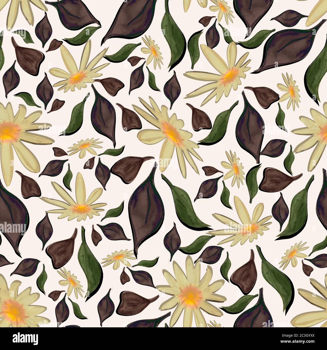 Abstract garden party painting hi-res stock photography and images - Alamy