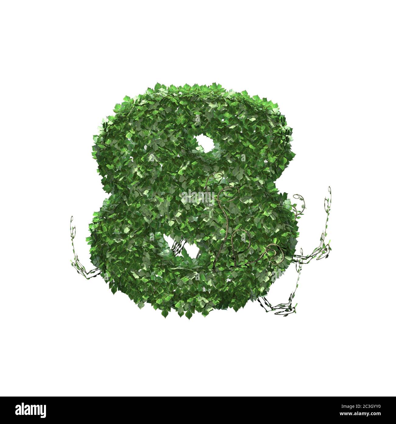 Number 8 leaves hi-res stock photography and images - Alamy