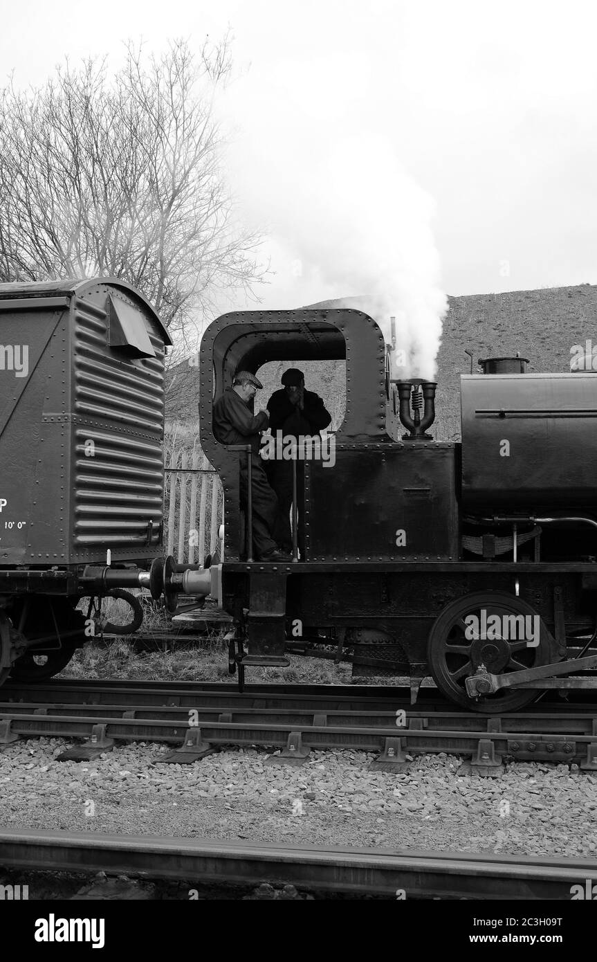 "Vulcan" in the yard at Barrow Hill Stock Photo - Alamy