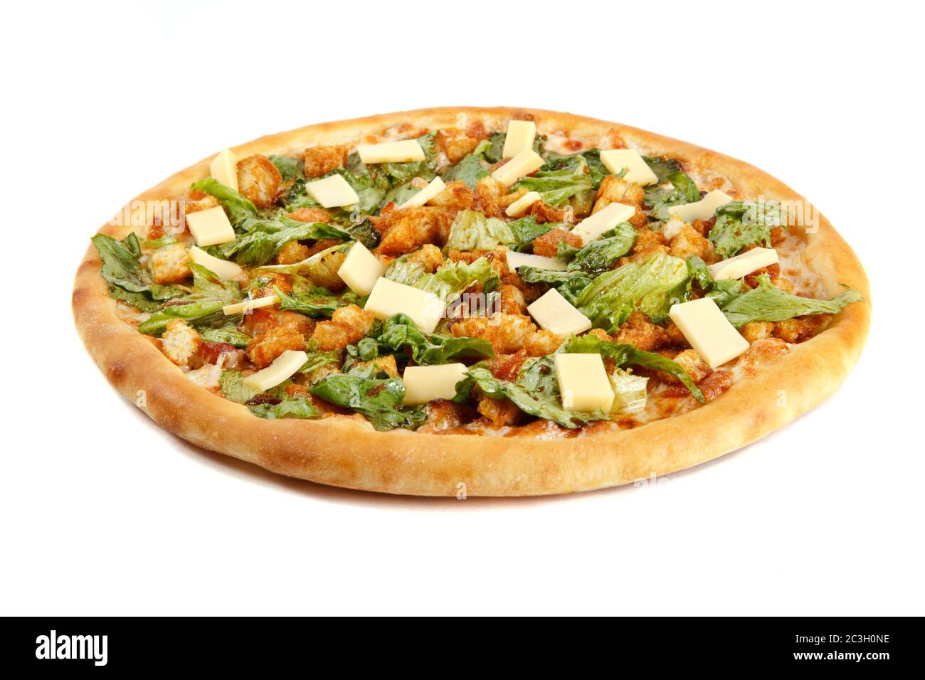 italian classic original pizza isolated on white background Stock Photo ...