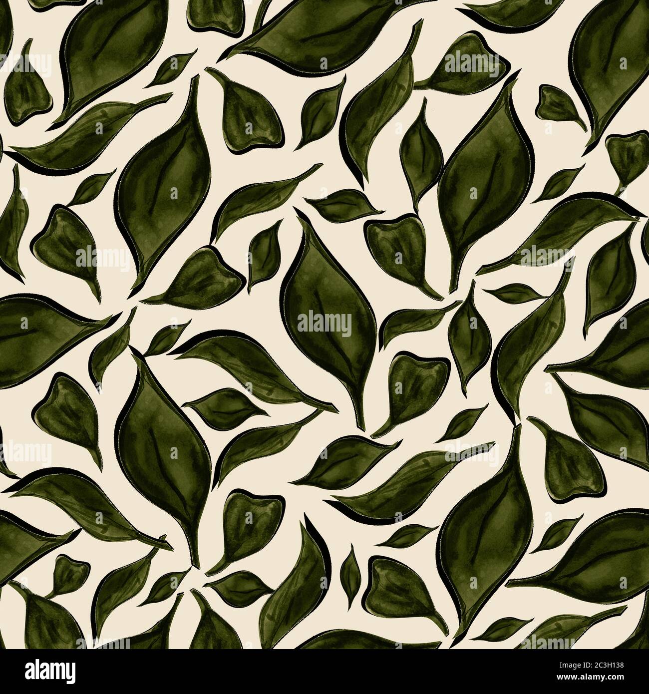 Medium dark green leaves hi-res stock photography and images - Alamy