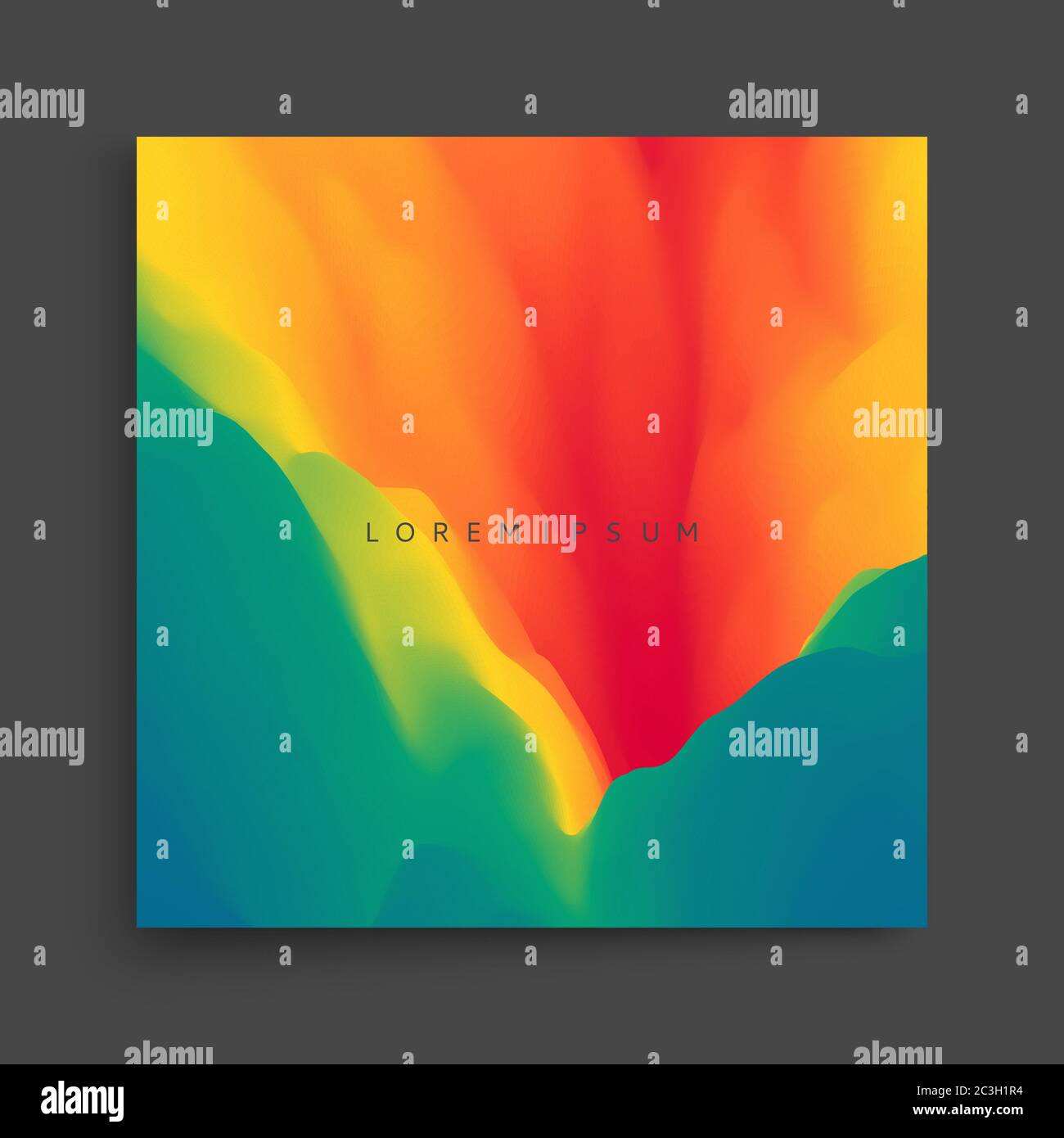 Vibrant abstract color gradients flow Stock Vector Images - Alamy