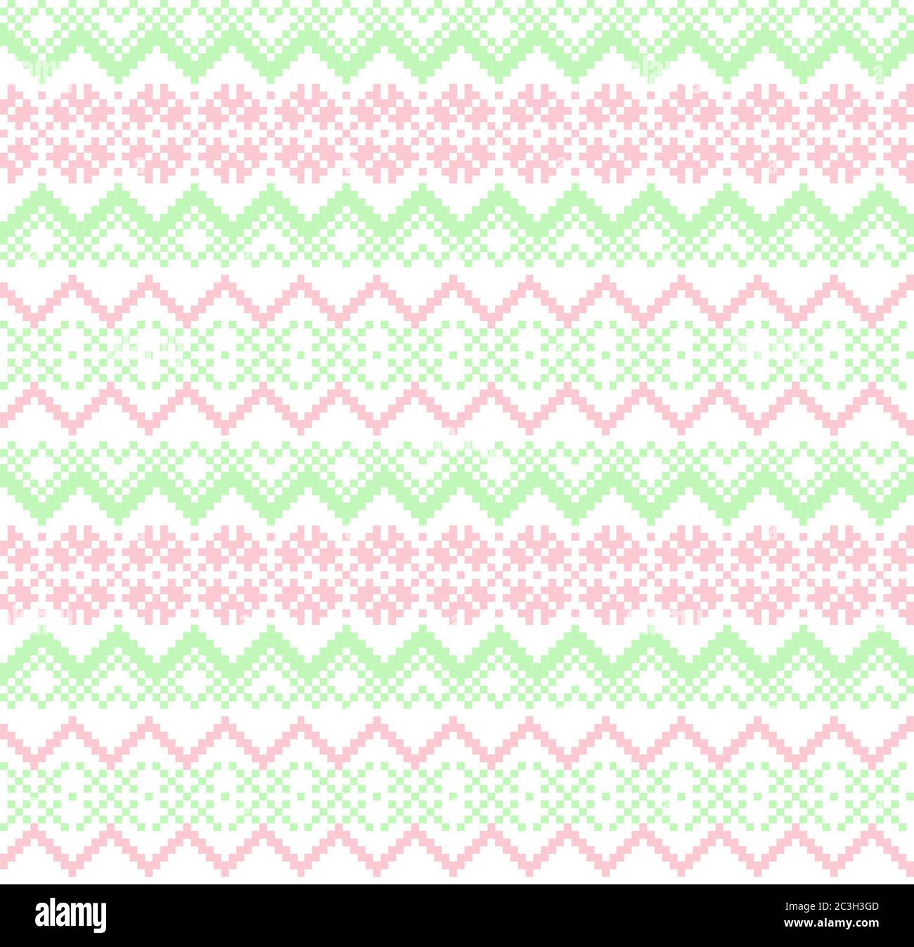 Christmas fair isle pattern background for fashion textiles, knitwear ...