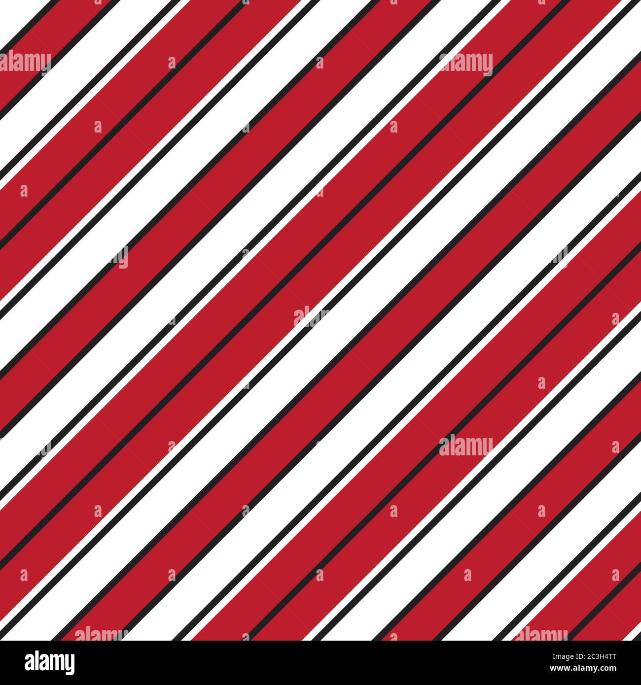 Red diagonal striped seamless pattern background suitable for fashion ...