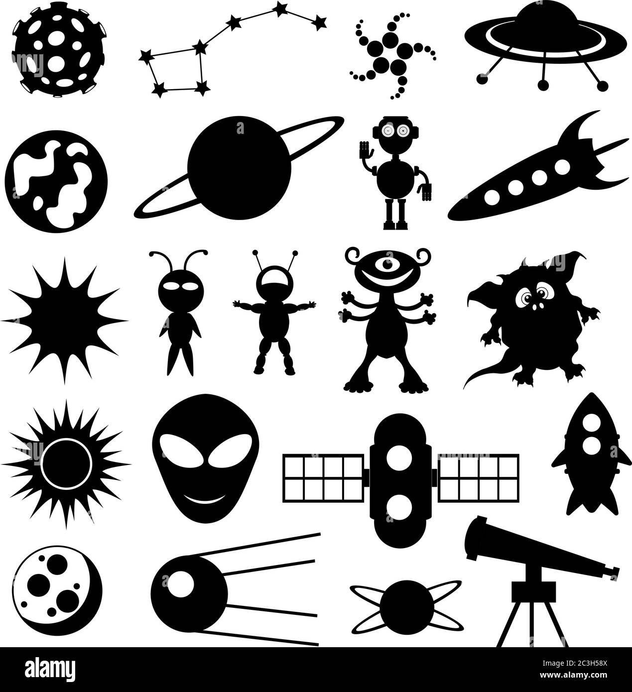 Science cartoon hi-res stock photography and images - Alamy