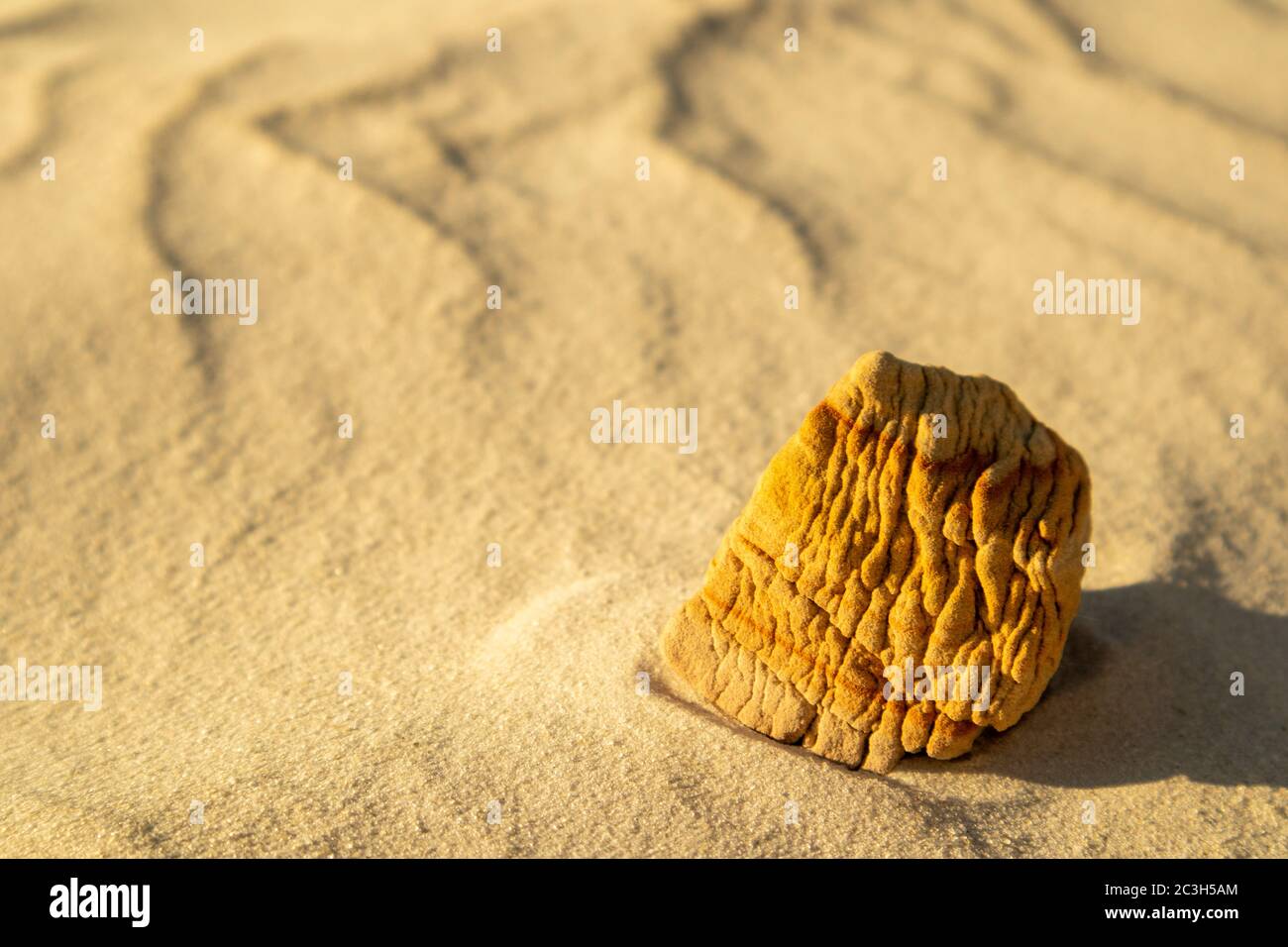 Big stones in the desert geometric shape. Desert landscape Stock Photo ...