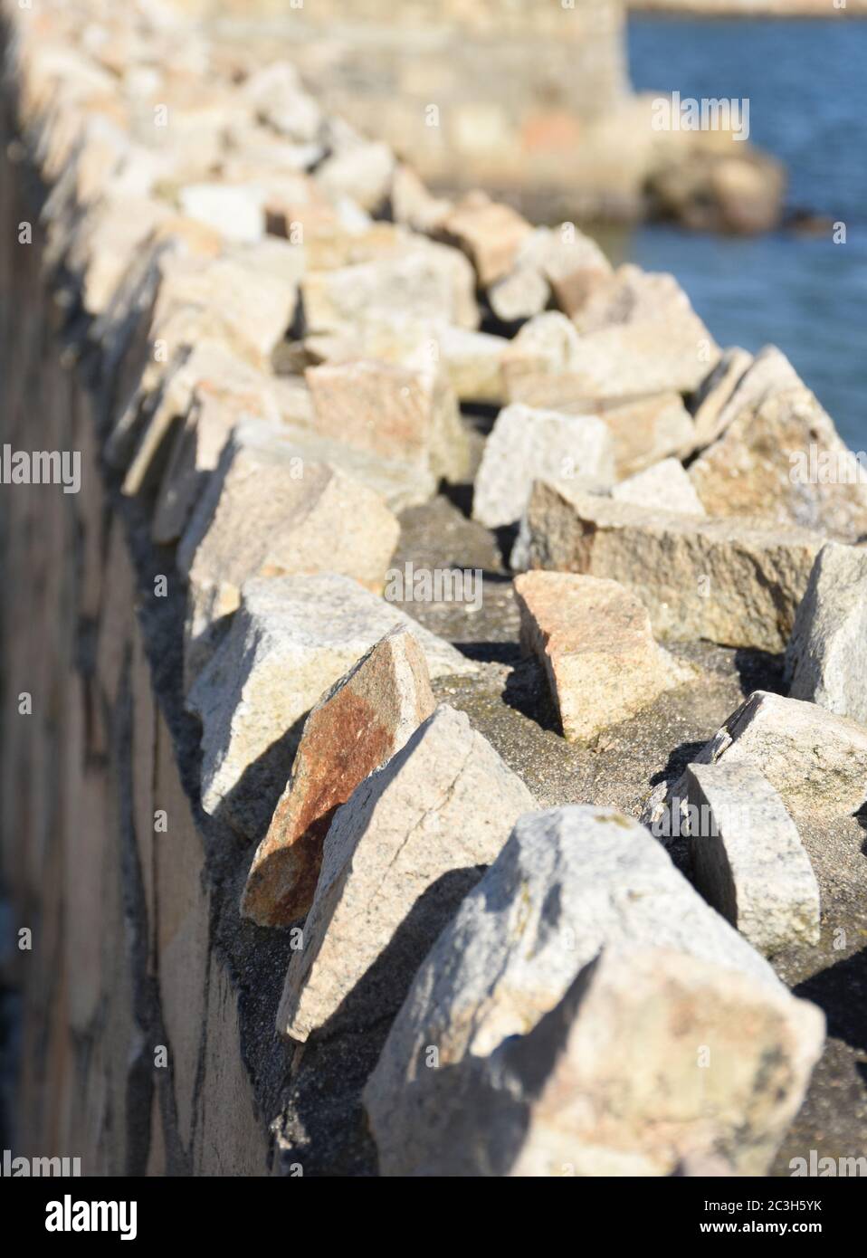 Retaining wall ocean hi-res stock photography and images - Alamy