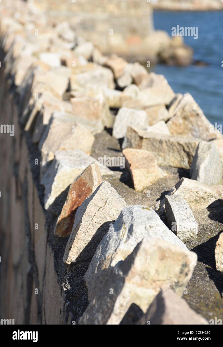 Retaining wall ocean hi-res stock photography and images - Alamy