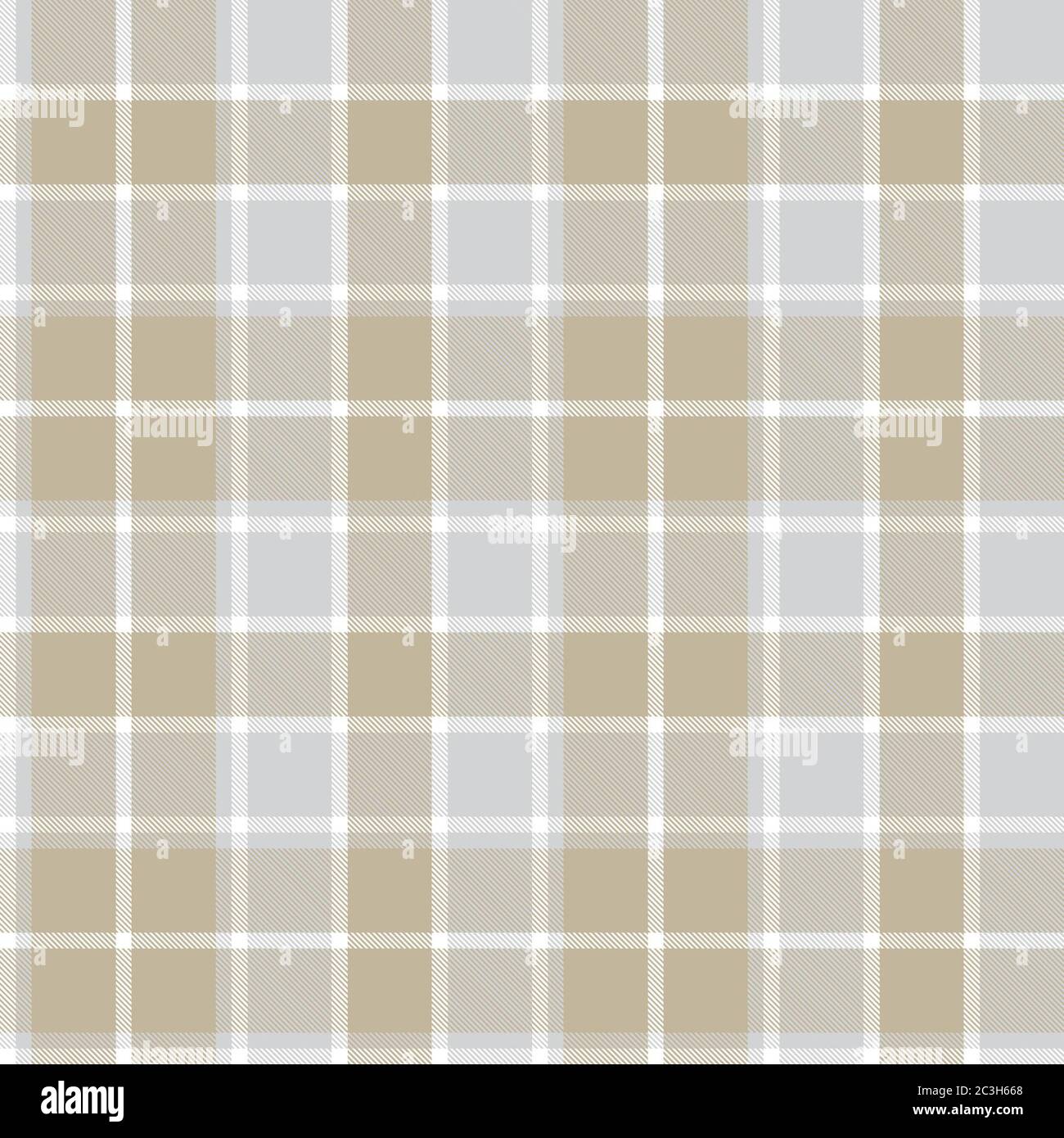 Brown taupe Plaid, tartan seamless pattern suitable for fashion ...