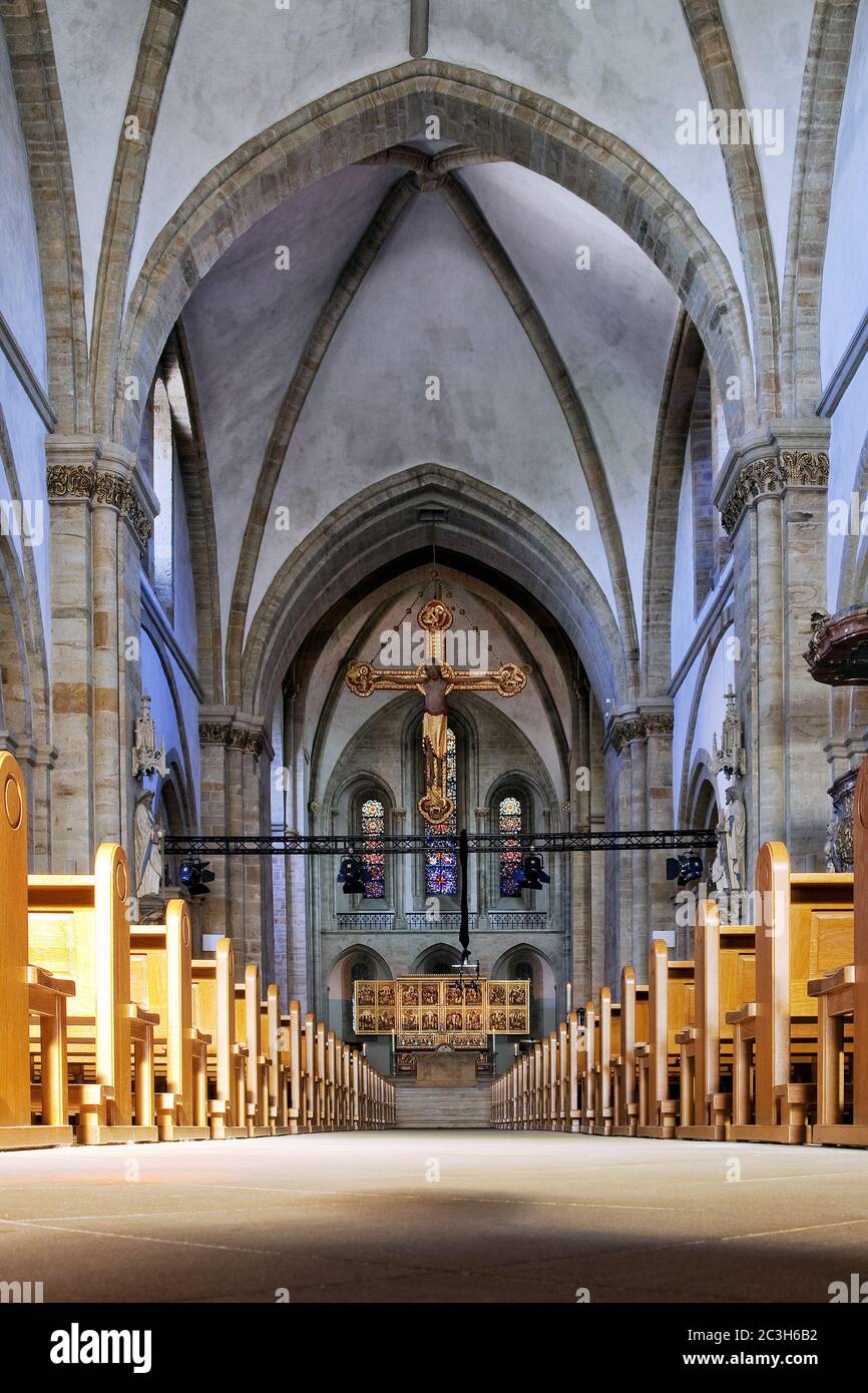 Interior view of nave and altar hi-res stock photography and images - Alamy