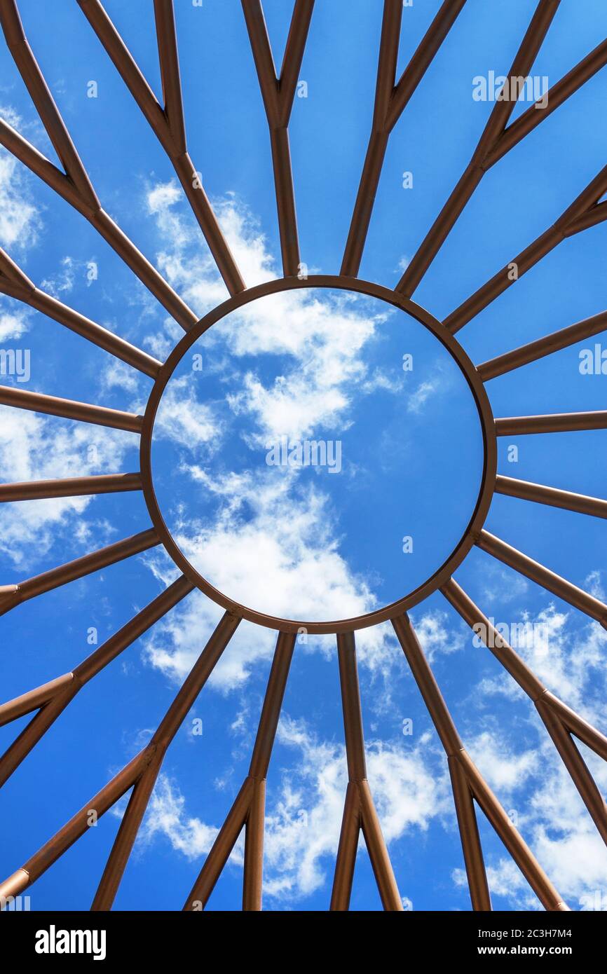 Steel structure architecture detail Stock Photo - Alamy