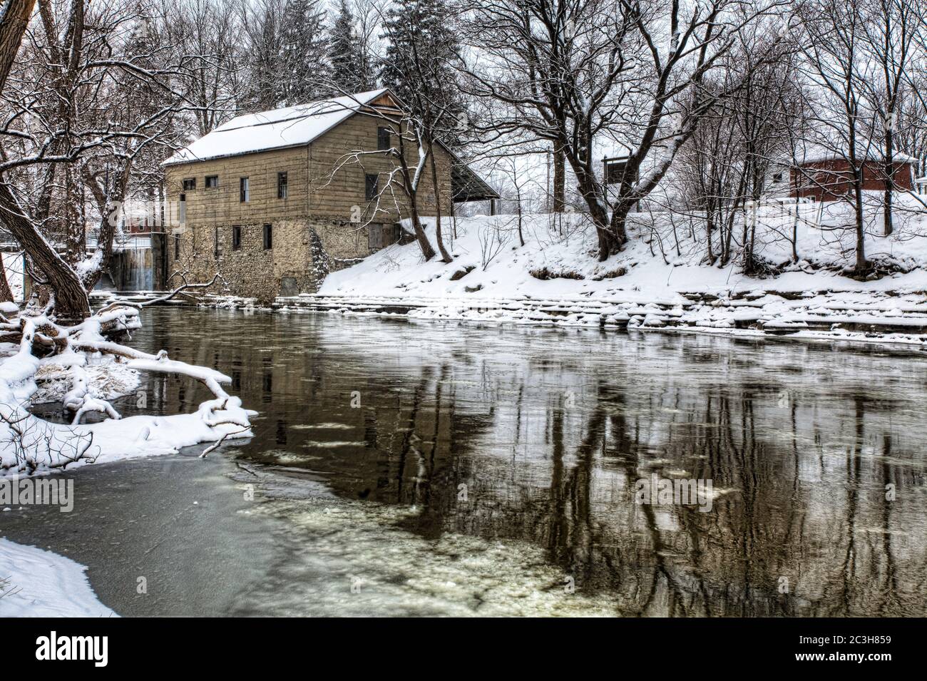 A View of Logans Mill in Ontario, Canada Stock Photo - Alamy