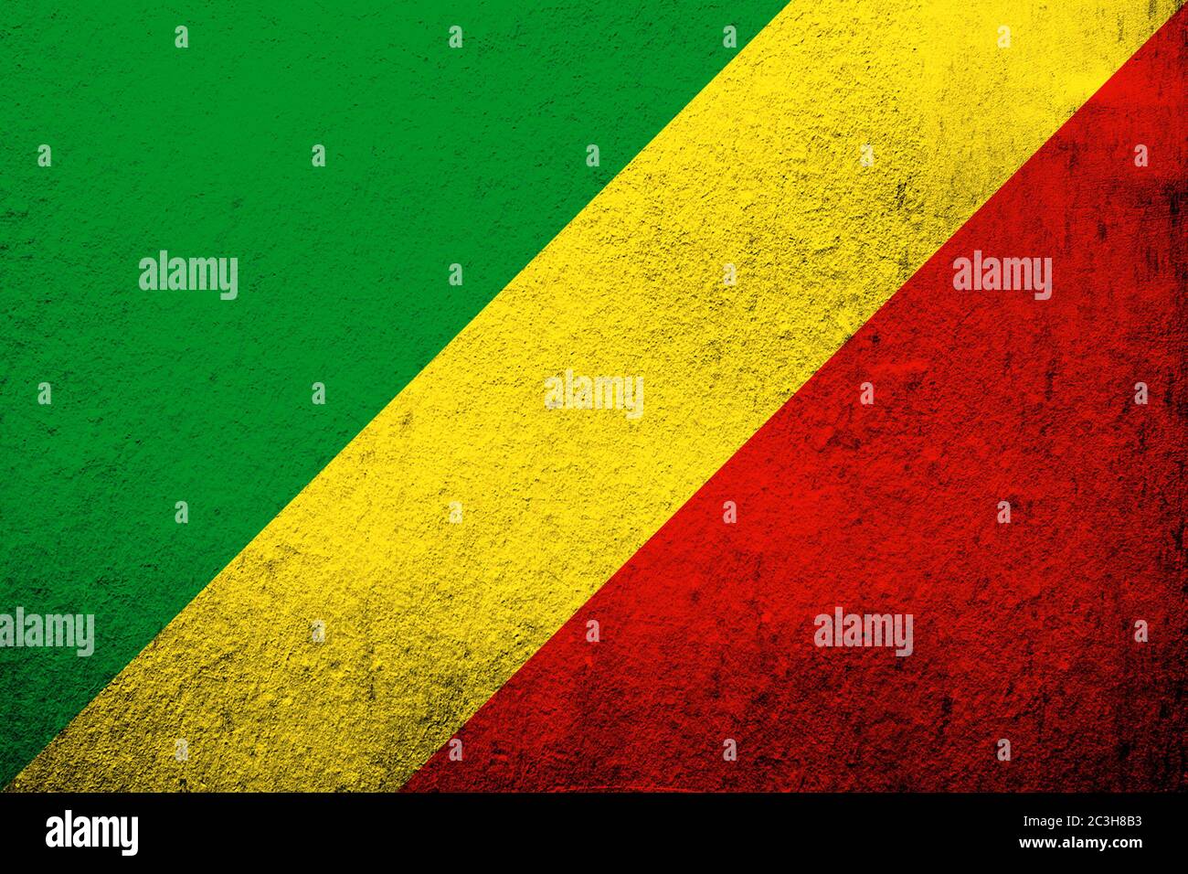 Congo brazzaville flag hi-res stock photography and images - Alamy
