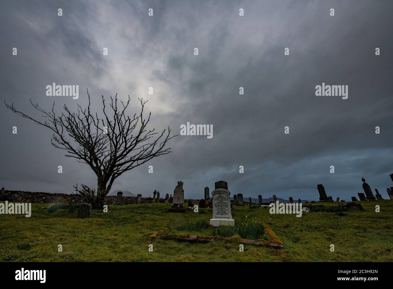 Ashaig Cemetery on the Isle of Skye Stock Photo - Alamy