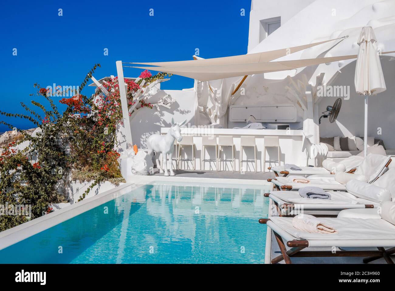 Oia Santorini Greece 15 September 2017, luxury hotels with infinity ...