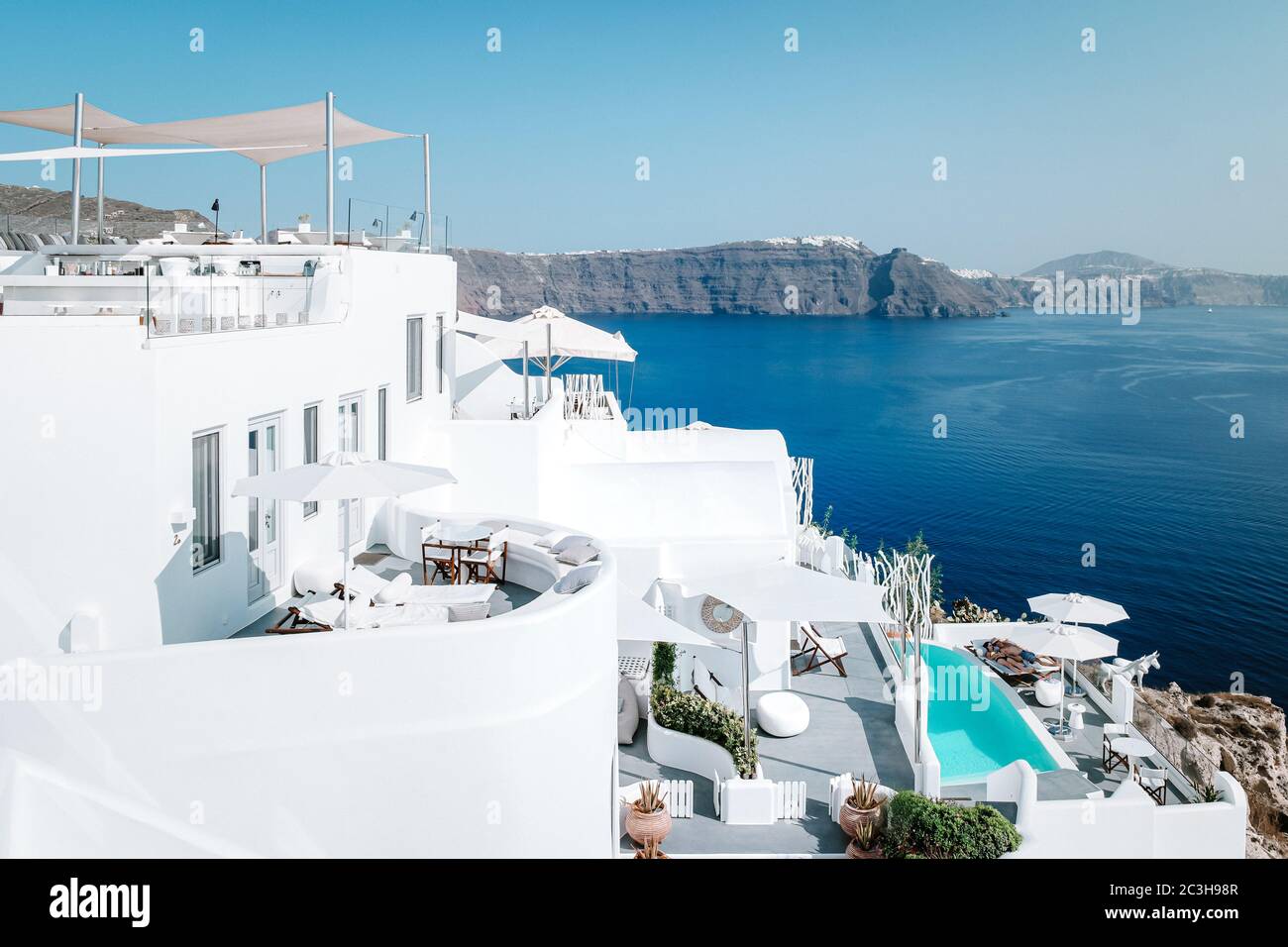 Oia Santorini Greece 15 September 2017, luxury hotels with infinity ...