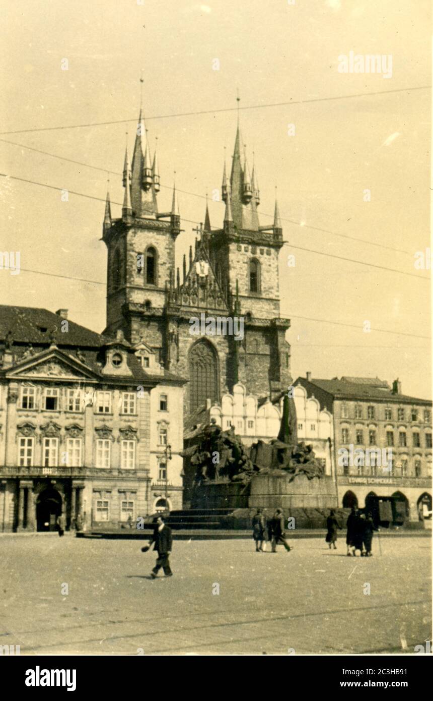 WW2 period - city of Prague, Czechia Stock Photo - Alamy