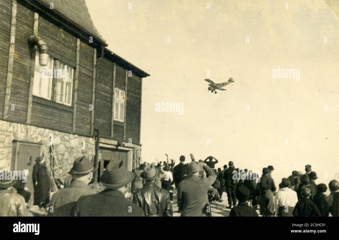 Second World War / WW2 - German reconnaissance aircraft Henschel Hs 126 ...