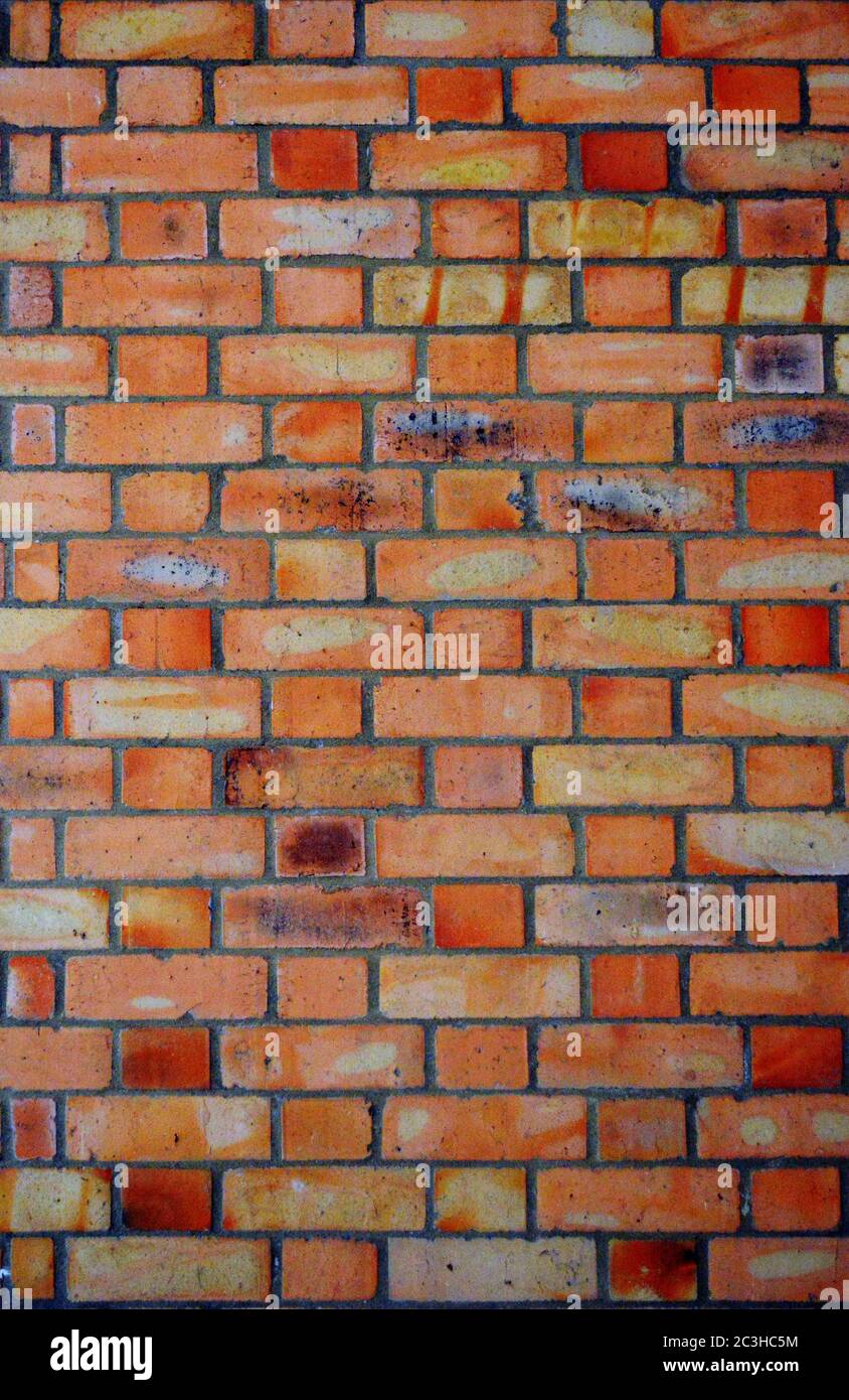 Exposed brick texture and pattern of exterior wall Stock Photo - Alamy