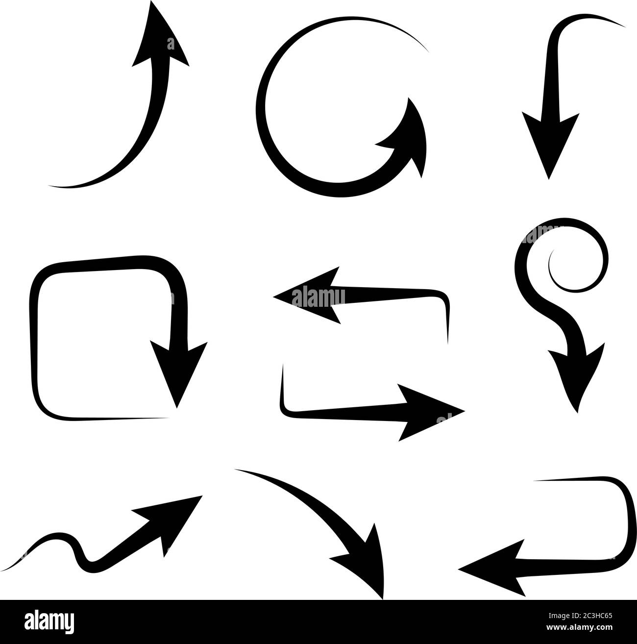 Sharp curve sign isolated Cut Out Stock Images & Pictures - Alamy