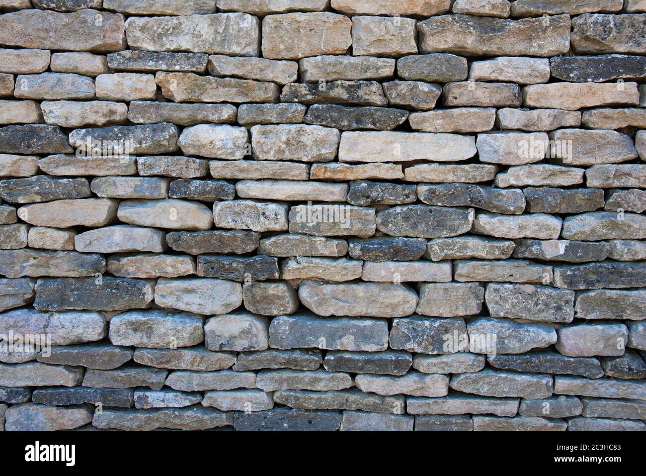 A background texture of a typically English dry-stone wall Stock Photo ...