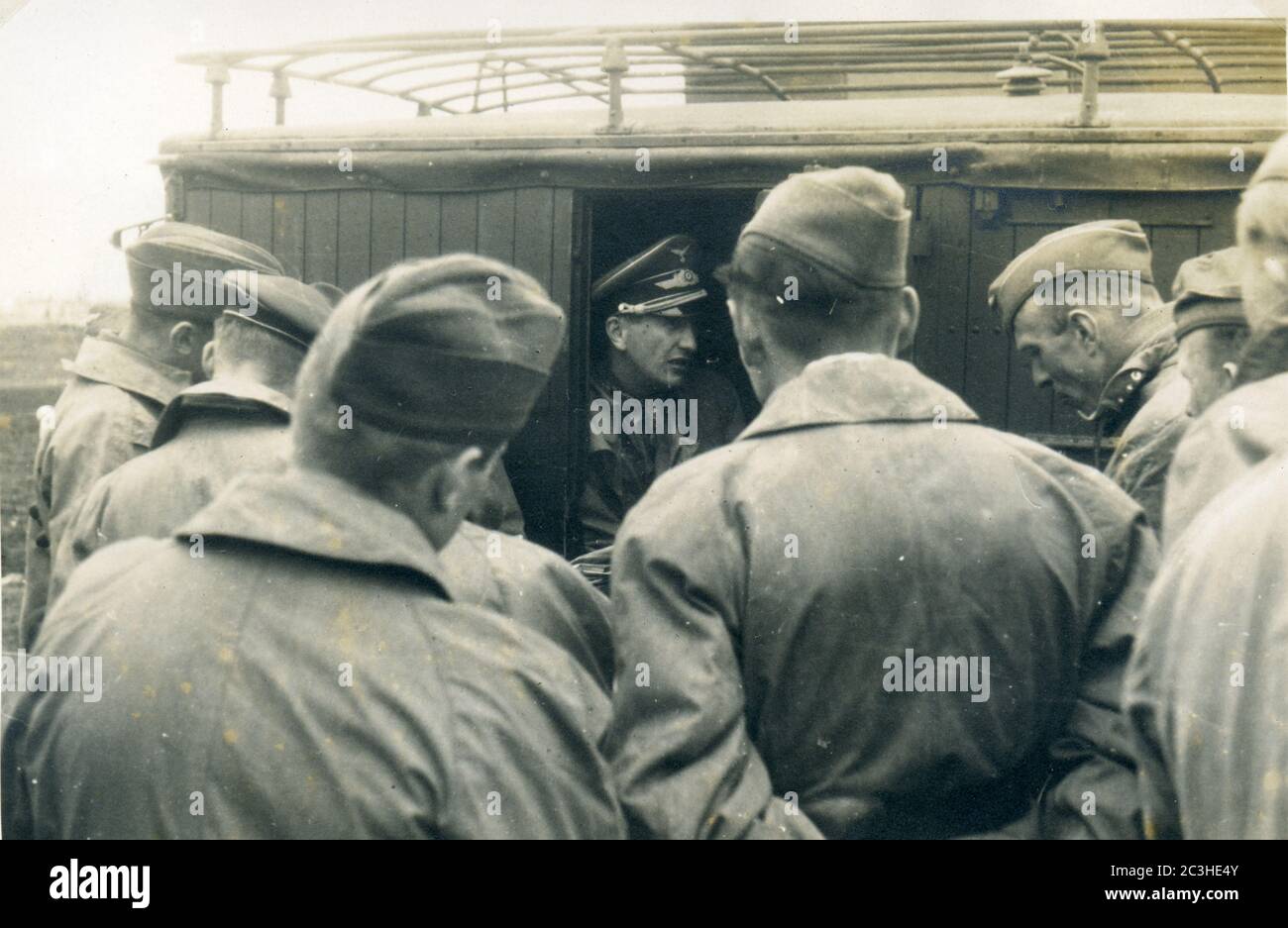 WW2 -Luftwaffe pilots - probably north of France or Belgium Stock Photo ...