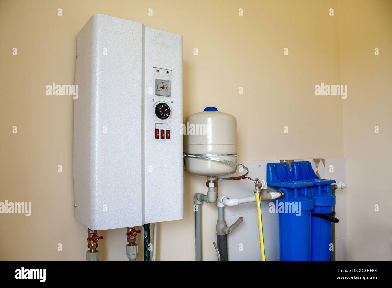 Autonomous heating system hi-res stock photography and images - Alamy