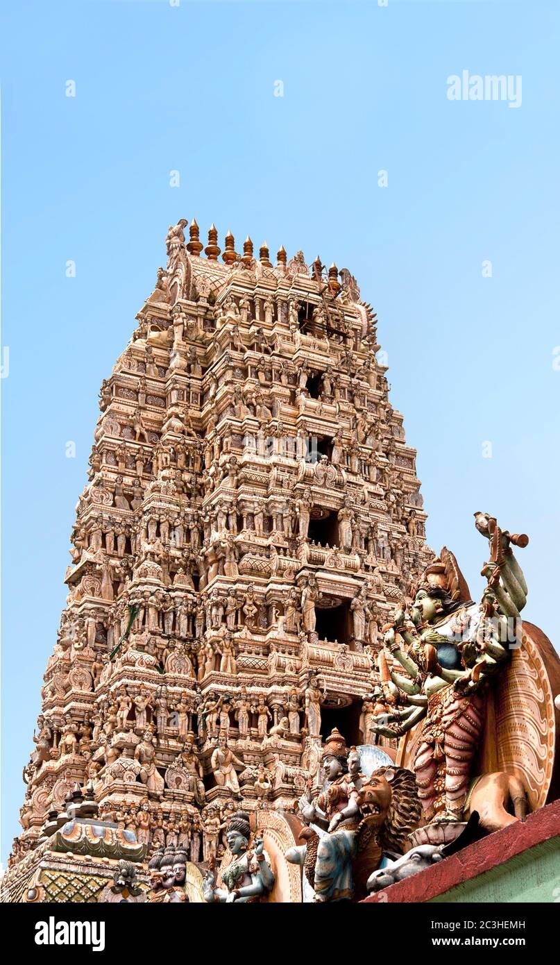 Matale Hindu Temple, near Kandy, Sri Lanka Stock Photo - Alamy