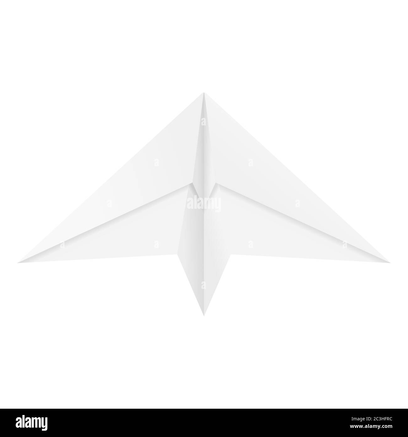 Rear view airplane Stock Vector Images - Alamy