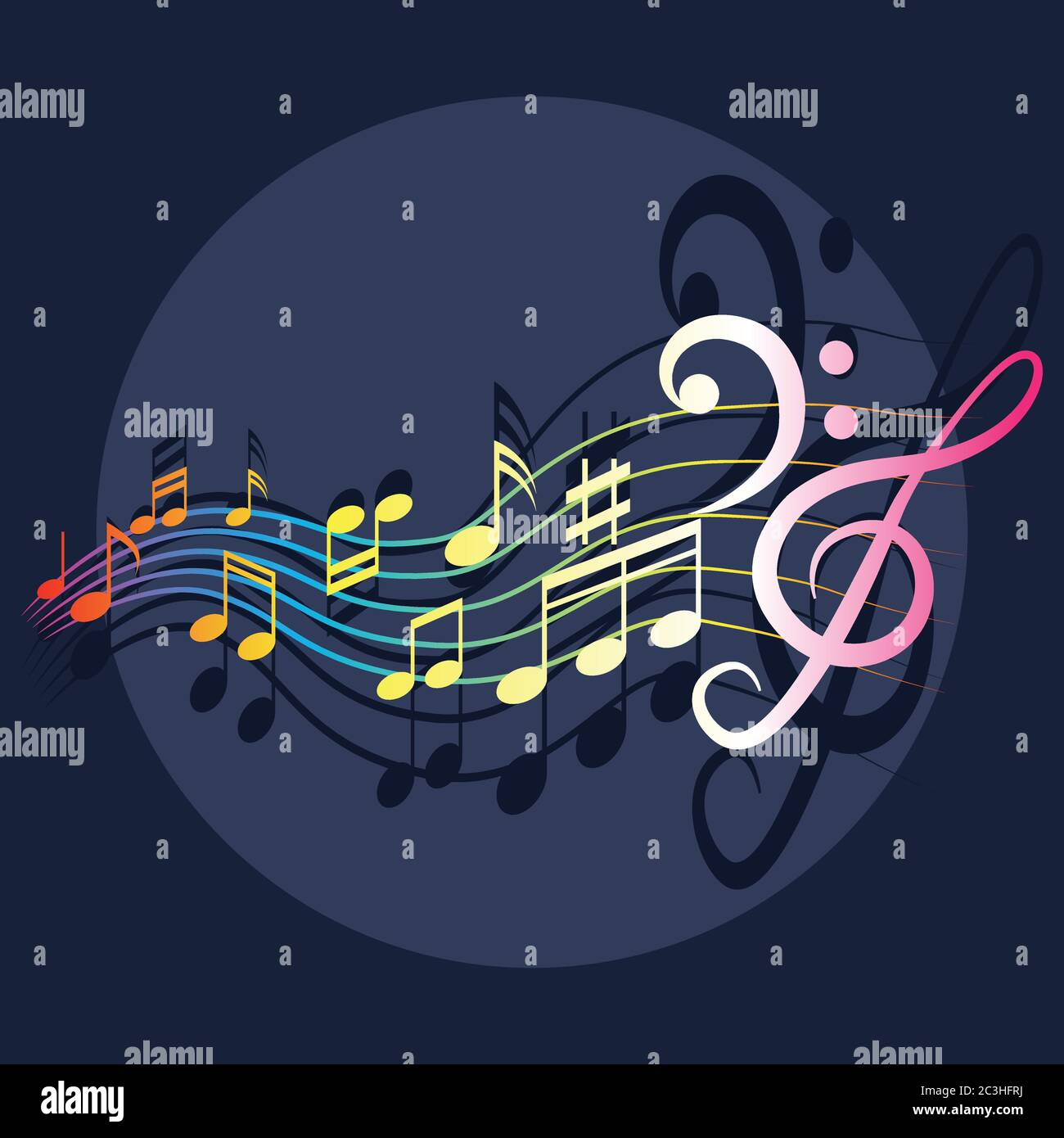 Tone row Stock Vector Images - Alamy
