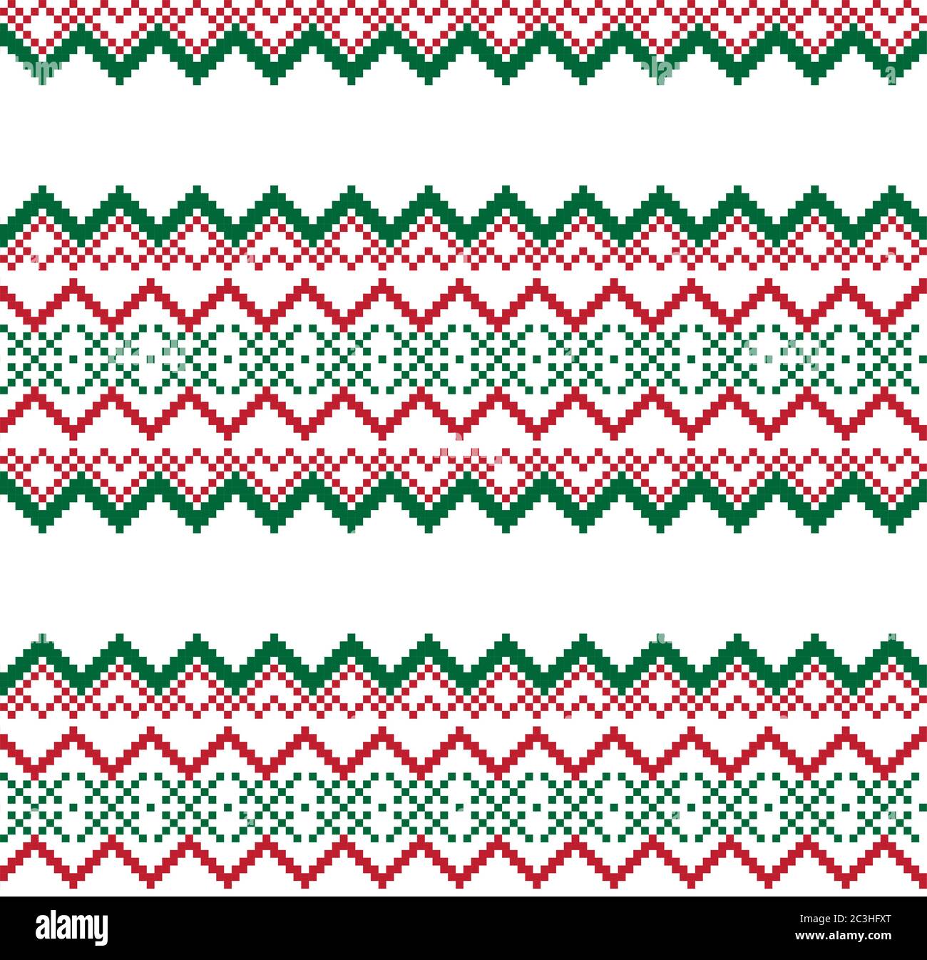 Christmas fair isle pattern background for fashion textiles, knitwear ...