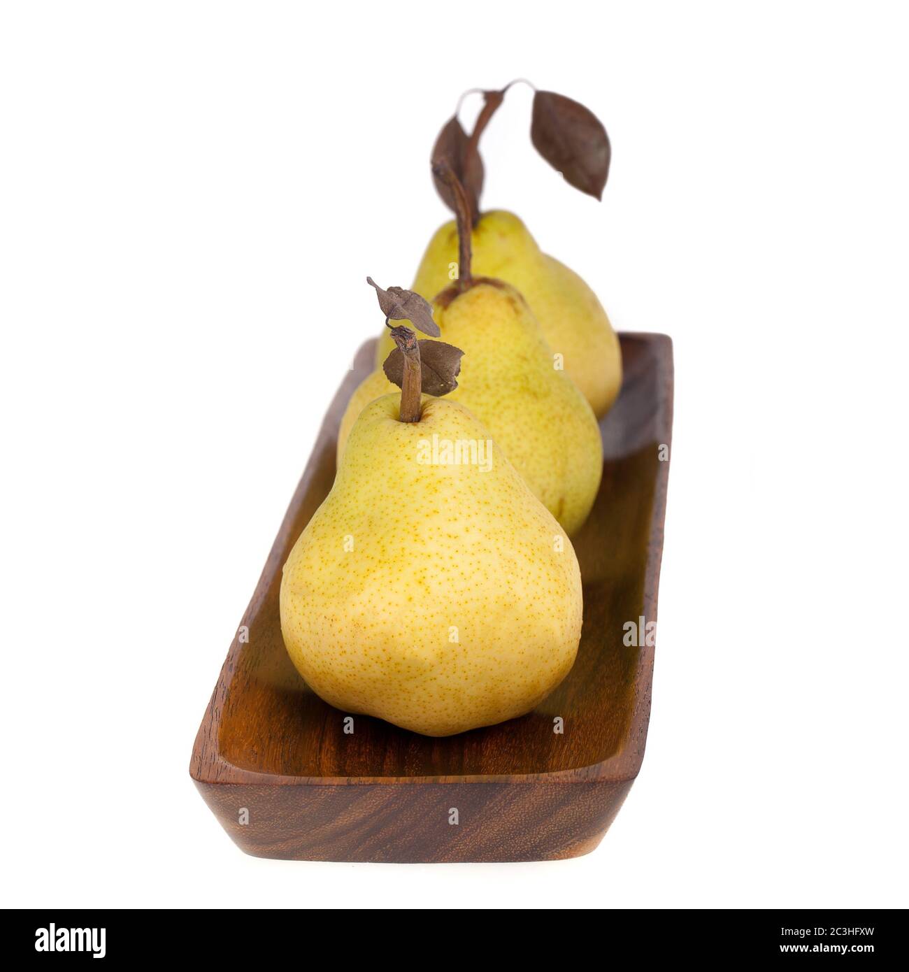 Three isolated pears hi-res stock photography and images - Alamy