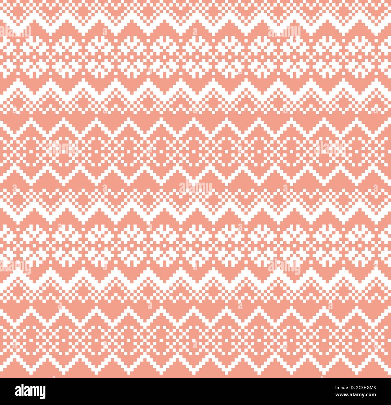 Christmas fair isle pattern background for fashion textiles, knitwear ...