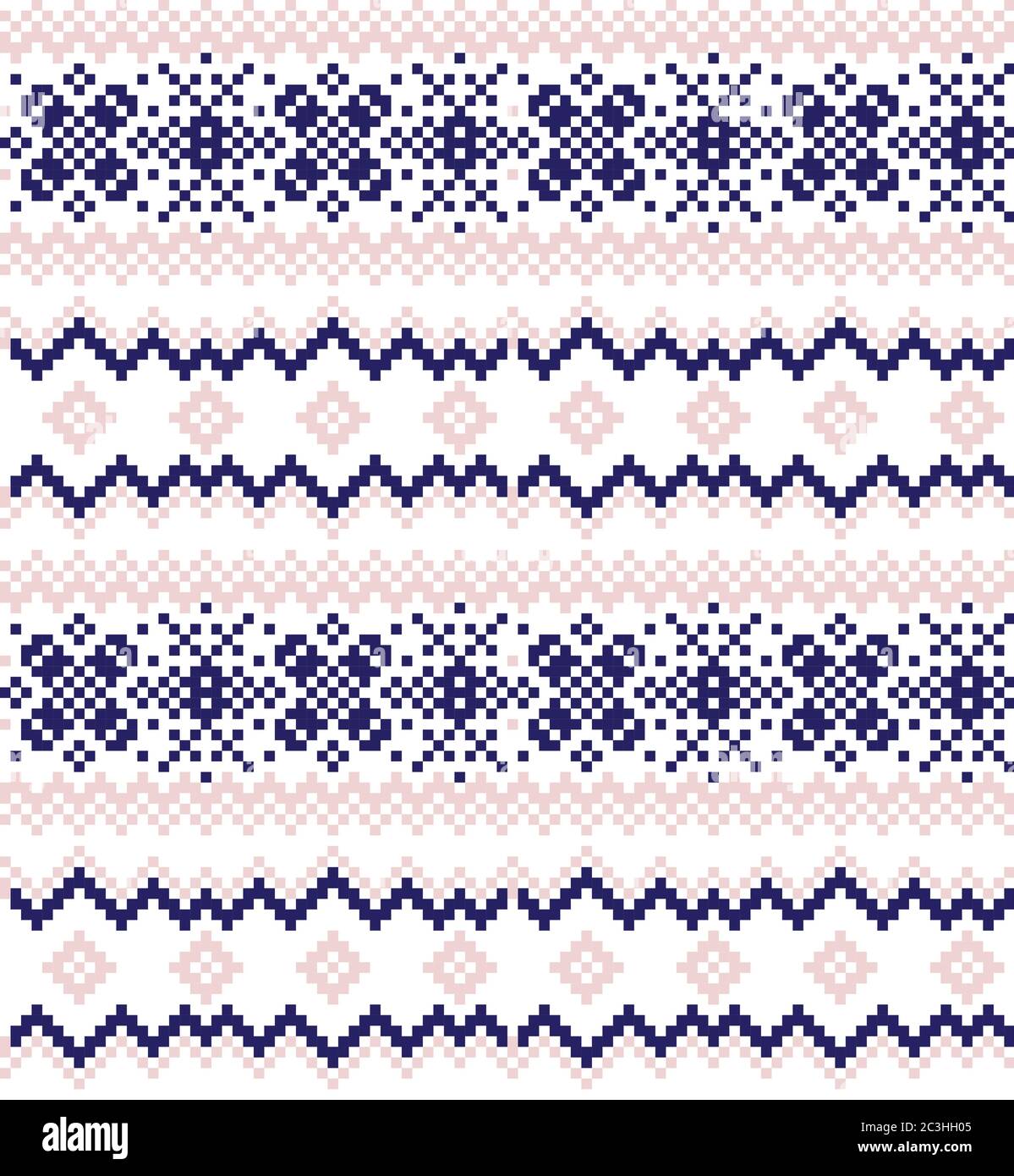 Christmas Fair Isle Graphs , Four Free Christmas Themed Fair Isle ...