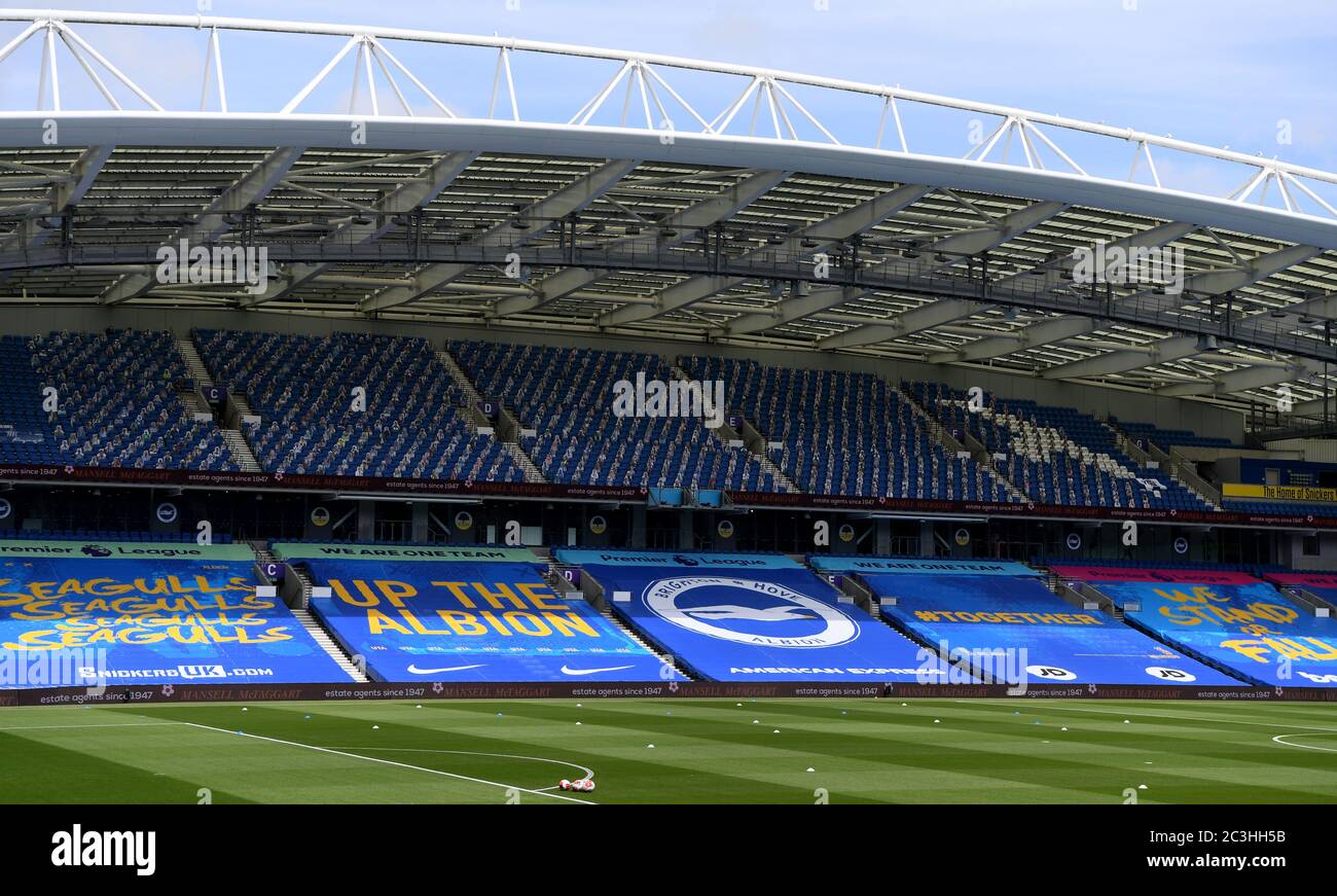 General view of the Amex Stadium Stock Photo - Alamy