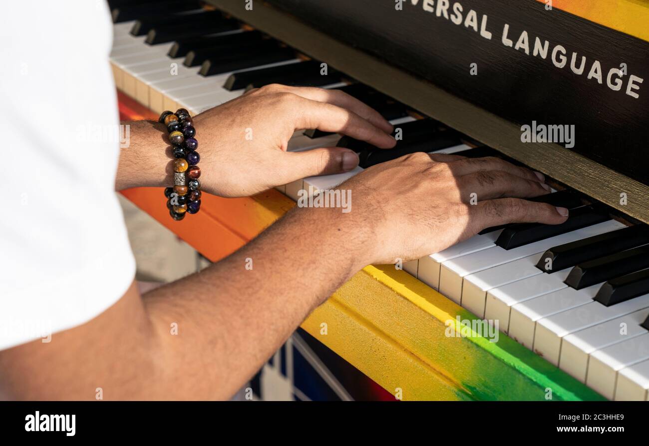 New York, NY - June 19, 2020: Matt Whitaker performs at the 'We Are: a ...