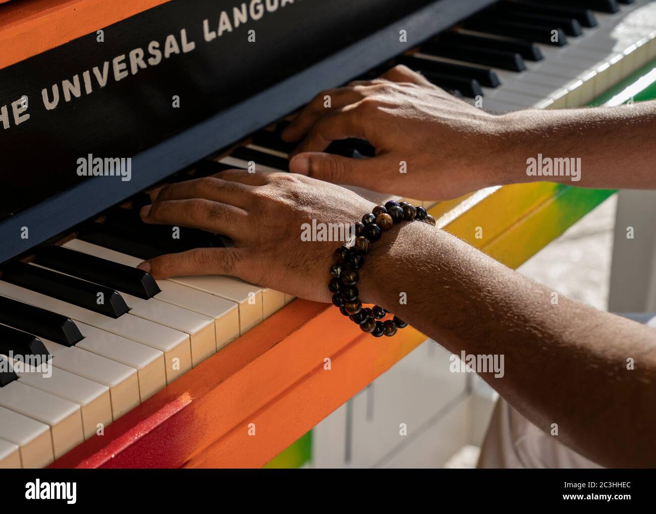 New York, NY - June 19, 2020: Matt Whitaker performs at the 'We Are: a ...